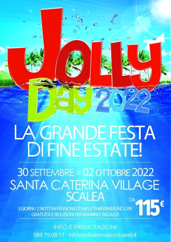 Jolly Day 2022, si torna in Calabria! - Jolly Animation