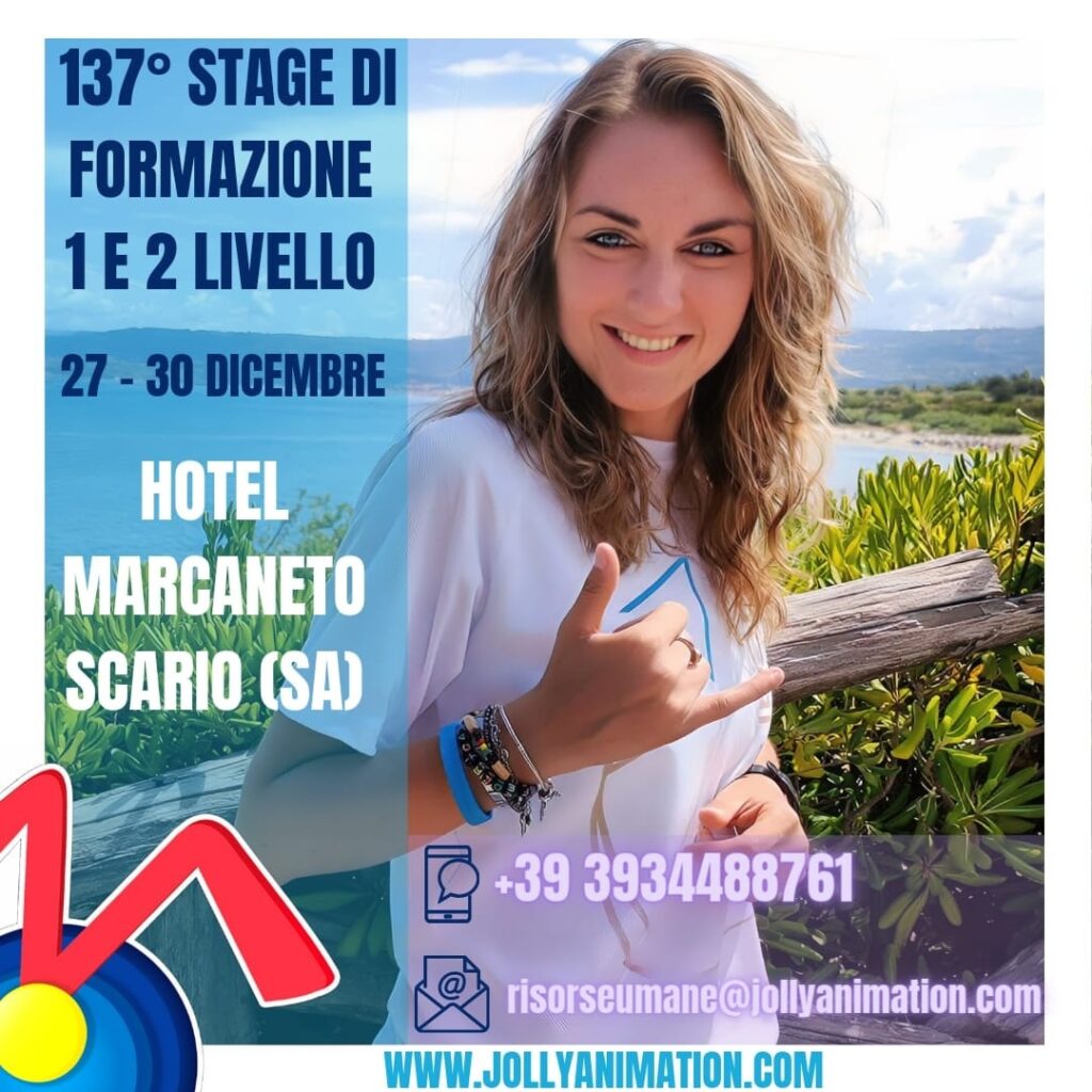 Sotto l'albero un nuovo stage per animatori turistici - Jolly Animation